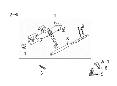 28600-4Z300 - Genuine Hyundai MUFFLER COMPLETE-CENTER