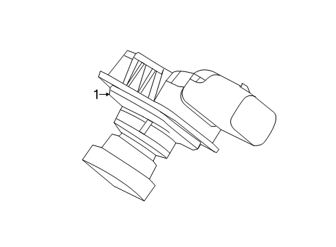 31430-1Y000 - Genuine Hyundai VALVE-CANISTER CLOSE