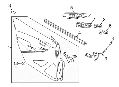 92101-1E011 - Genuine Hyundai LAMP ASSEMBLY-HEAD,LH