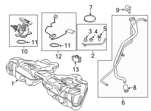 25457-2B000 - Genuine Hyundai PIPE-HEATER