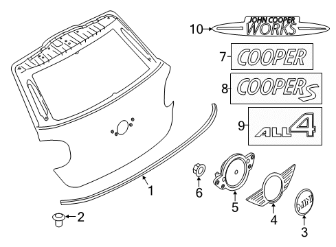 58101-H9A60 - Genuine Hyundai PAD KIT-FRONT DISC BRAKE