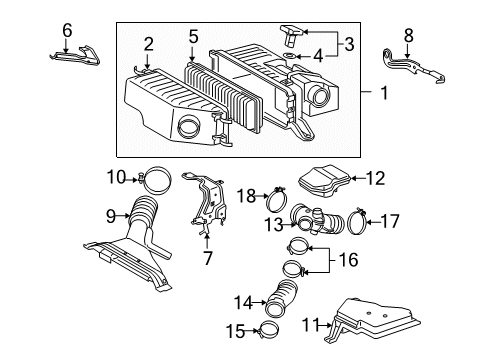 25611-26100 - Genuine Hyundai FITTING-WATER OUTLET