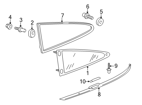 86511-C2800 - Genuine Hyundai COVER-FRONT BUMPER