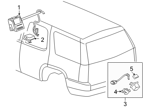 96031-3N510 - Genuine Hyundai BRACKET-RAIN SENSOR COVER