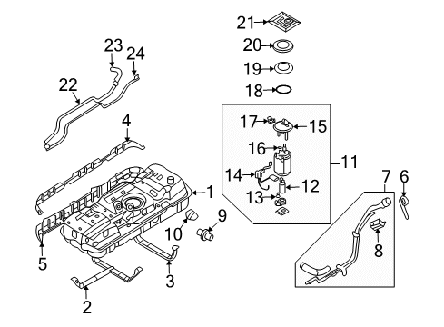 54610-1H000--DS - Genuine Hyundai INSULATOR ASSEMBLY-STRUT