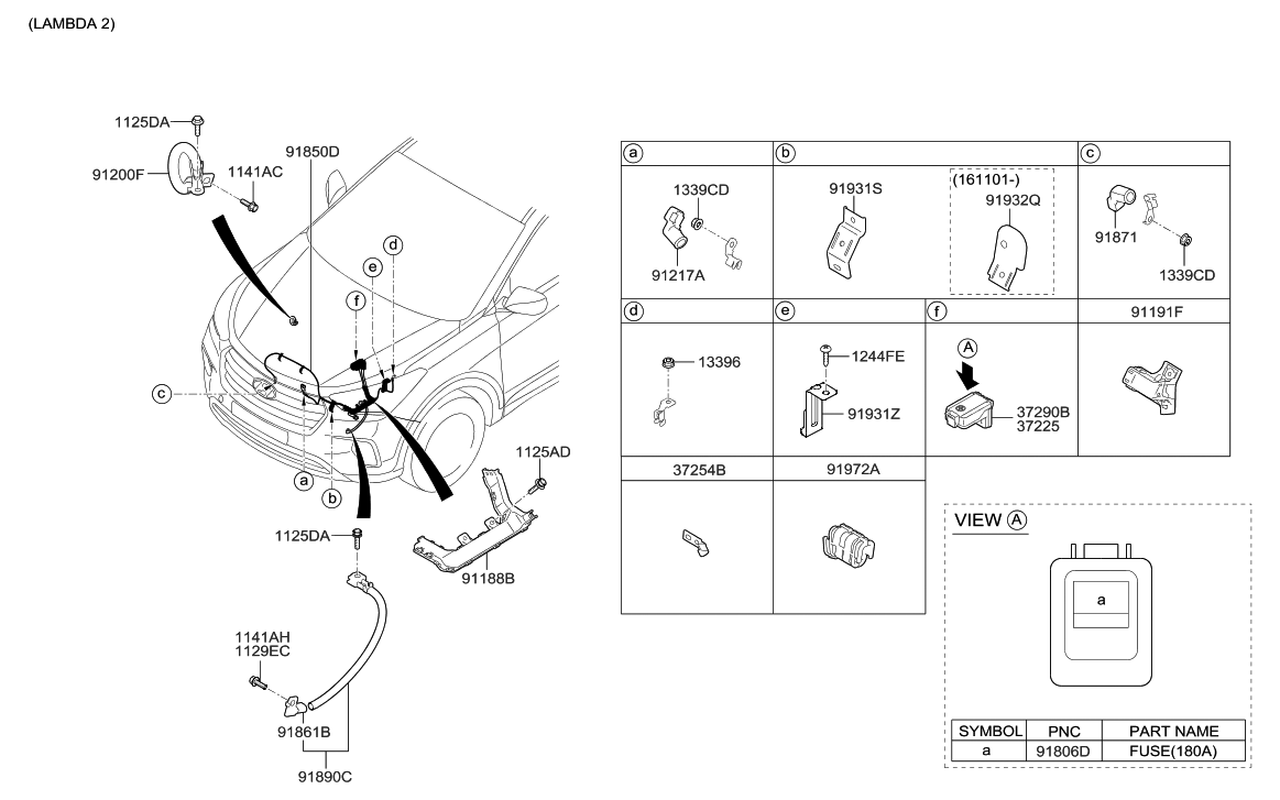 91971-2W110 Genuine Hyundai Protector-Wiring