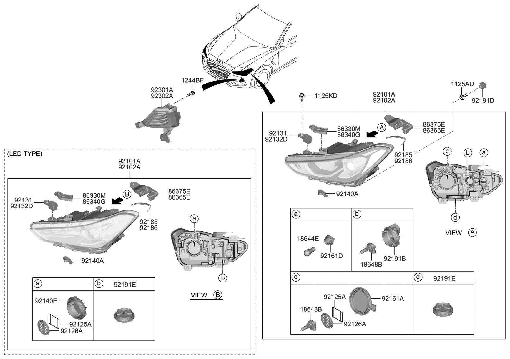 92133-G9010 Genuine Hyundai Part