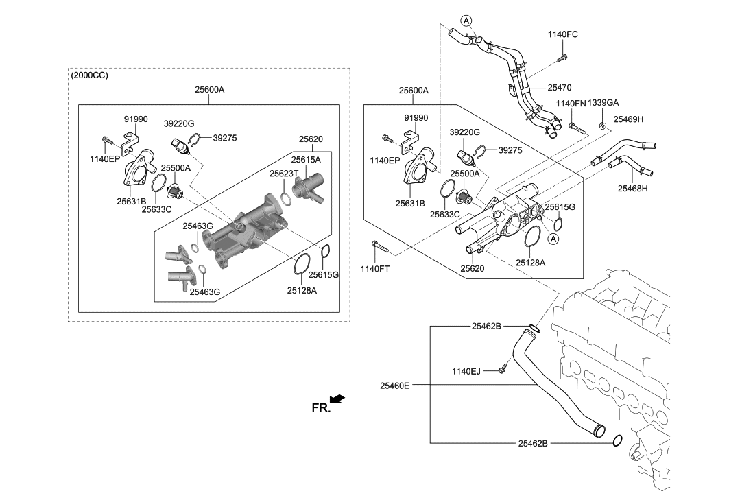 25600-2G545 - Genuine Hyundai Parts