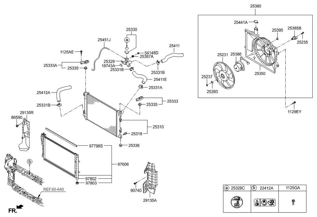 25380-3X500 - Genuine Hyundai BLOWER ASSEMBLY