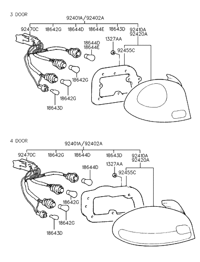 92410-22250 Genuine Hyundai Part