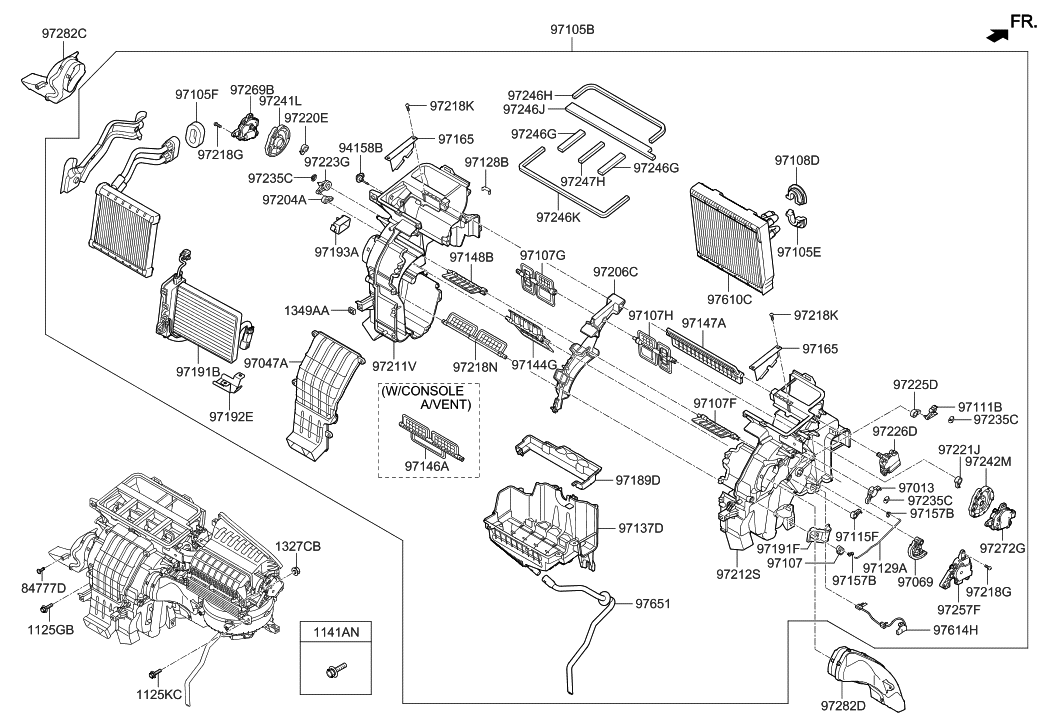 97206-G7010 Genuine Hyundai Separator