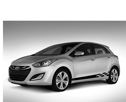 2014 Hyundai Elantra GT Body Graphics - Hyundai Parts Deal