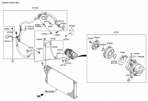 97643-2S600 Genuine Hyundai Part