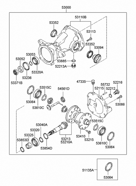 54561-2E100 Genuine Hyundai Bolt