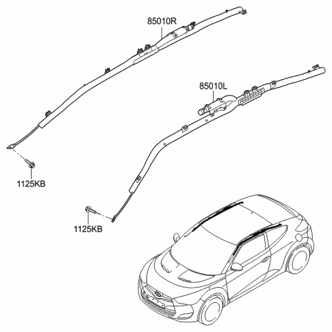 Air Bag System - 2016 Hyundai Veloster