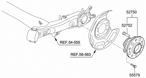 Rear Axle - 2017 Hyundai Veloster