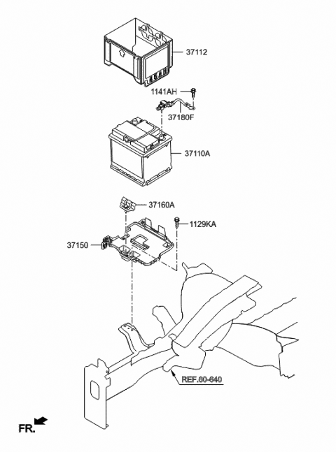 Battery & Cable - 2016 Hyundai Veloster