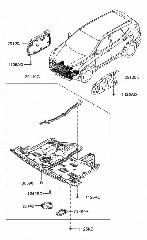 Under Cover - 2013 Hyundai Santa Fe Sport