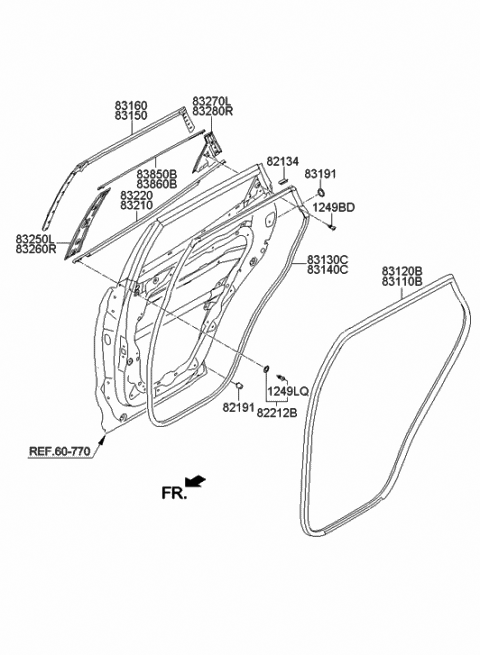 83250-2W000 Genuine Hyundai Part