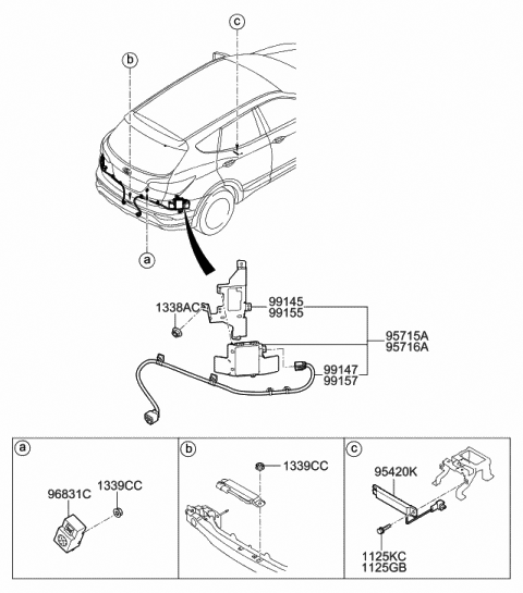 Relay & Module - 2013 Hyundai Santa Fe Sport