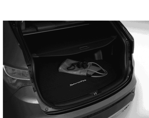 Cargo Screen - 2015 Hyundai Santa Fe Sport