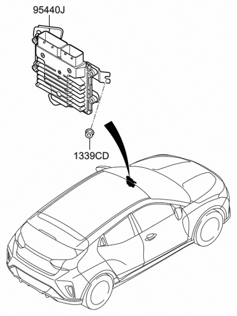 Transmission Control Unit - 2020 Hyundai Veloster