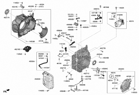 Auto Transmission Case - 2019 Hyundai Veloster