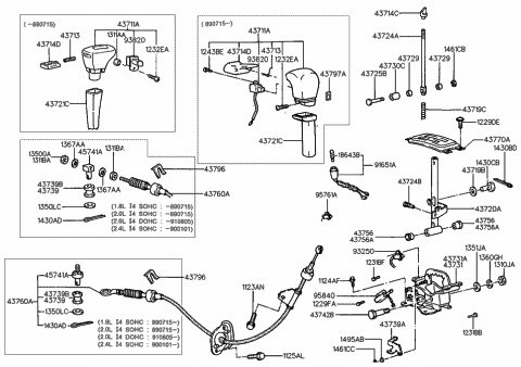 43750-33771 Genuine Hyundai Indicator Assembly-Shift Lever