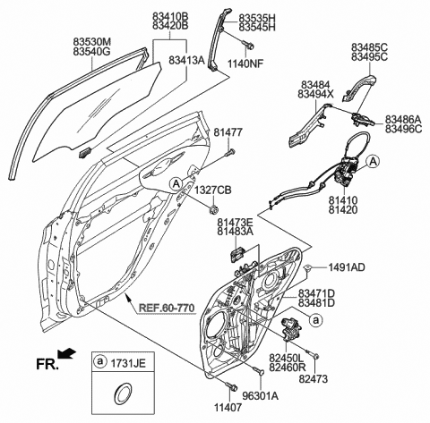 83471-C2000 Genuine Hyundai Part