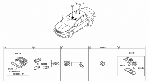 92879-3V010 Genuine Hyundai Bulb