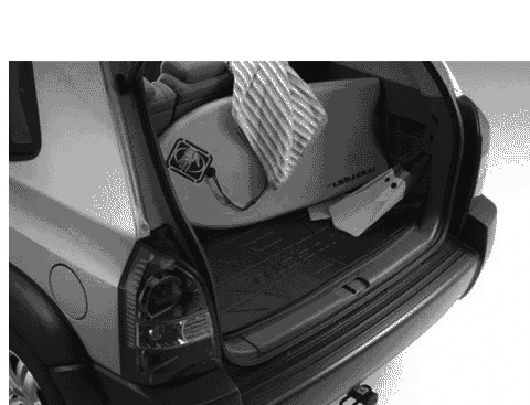 Cargo Tray - 2007 Hyundai Tucson