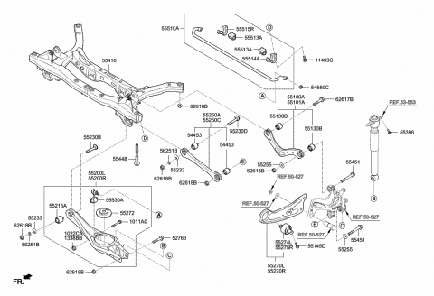 Rear Suspension Control Arm - 2018 Hyundai Ioniq Hybrid