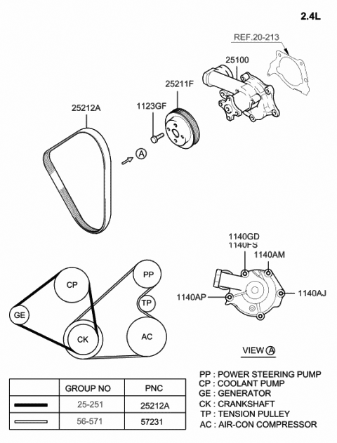 2004 Hyundai Santa Fe Serpentine Belt Routing And Timing, 41% OFF
