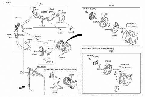 97674-1R000 Genuine Hyundai Valve-Control