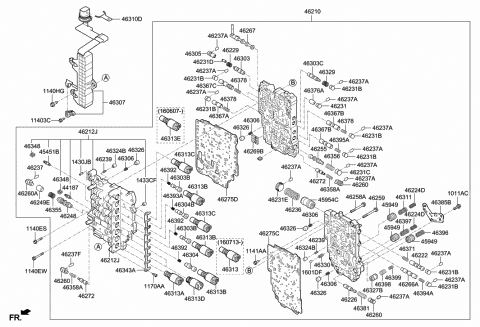 46313-3B770 Genuine Hyundai Valve-Solenoid