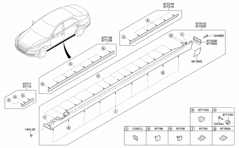 87712-D2000 Genuine Hyundai Part