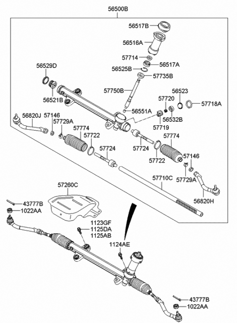 56516-3Q000 Genuine Hyundai Cap-Dust