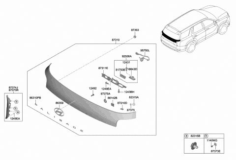 87313-C1000 Genuine Hyundai Bolt