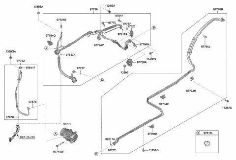 97701-S8500 Genuine Hyundai Compressor Assembly