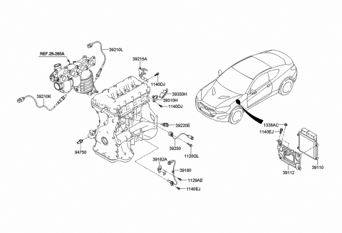 Electronic Control - 2015 Hyundai Genesis Coupe
