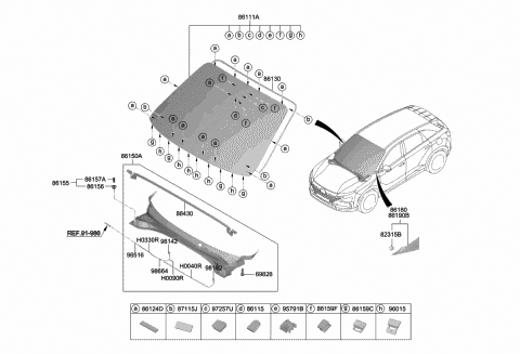 97257-G8000 Genuine Hyundai Sensor-Auto DEFOG