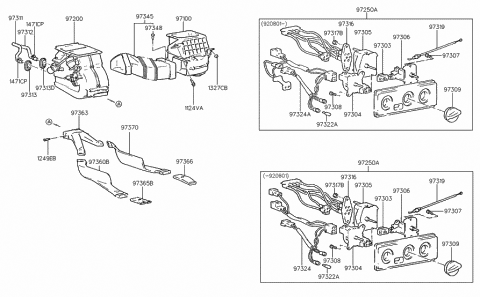 97311-23000 Genuine Hyundai Hose-Heater Coolant Inlet