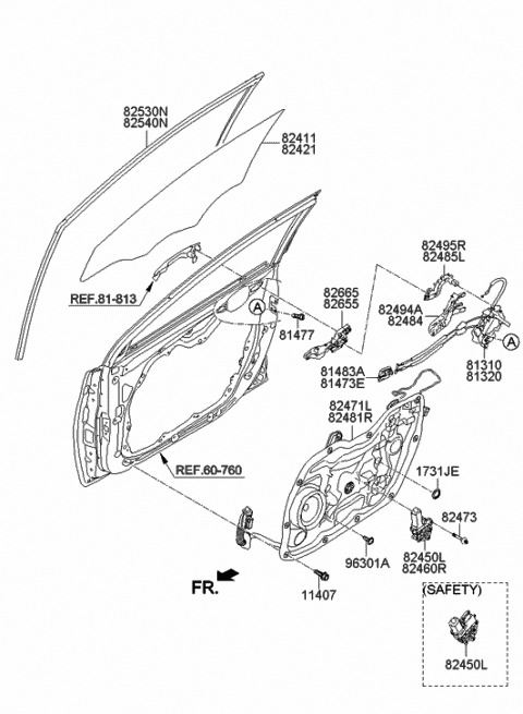 82471-3Y010 Genuine Hyundai Part