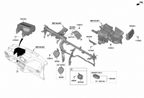 954A0-S2710 Genuine Hyundai Unit Assembly-IBU