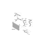 Genuine Hyundai Tucson Radiator Hose