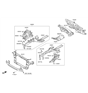 Hyundai Radiator Support - Guaranteed Genuine