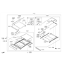 Hyundai Sunroof - Guaranteed Genuine from HyundaiPartsDeal.com