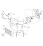 Genuine Hyundai Tucson Radiator Hose