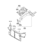 Genuine Hyundai Tucson Radiator Support