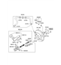 2016 Hyundai Accent Brake Master Cylinder